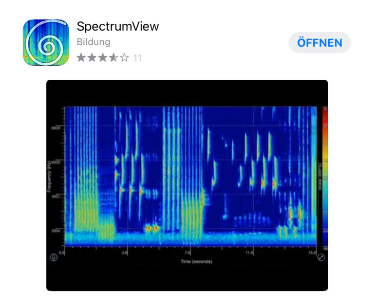 Messen mit der Spectroid App